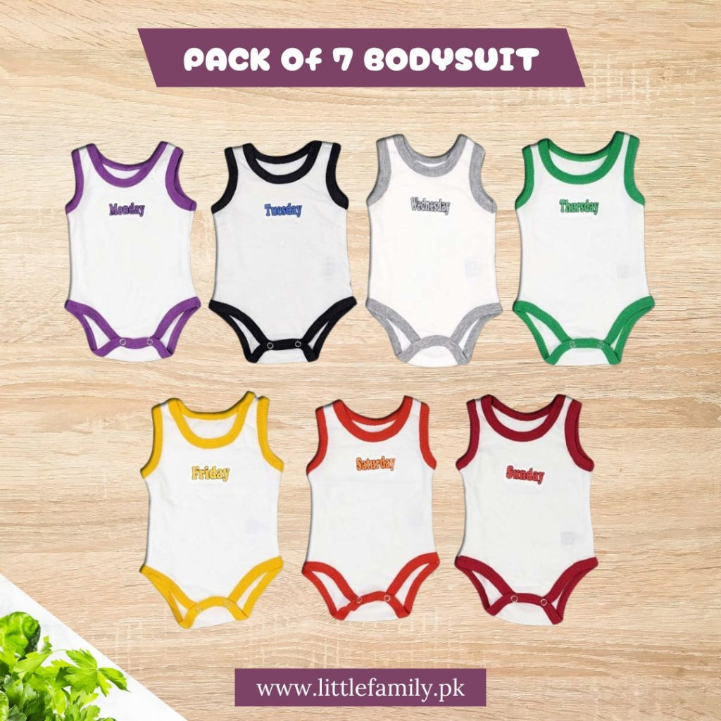 Pack OF Seven Body Suits – Little Family