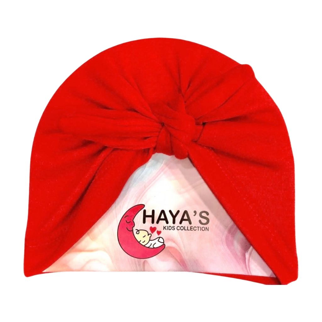Plain Baby Turban Caps – Little Family