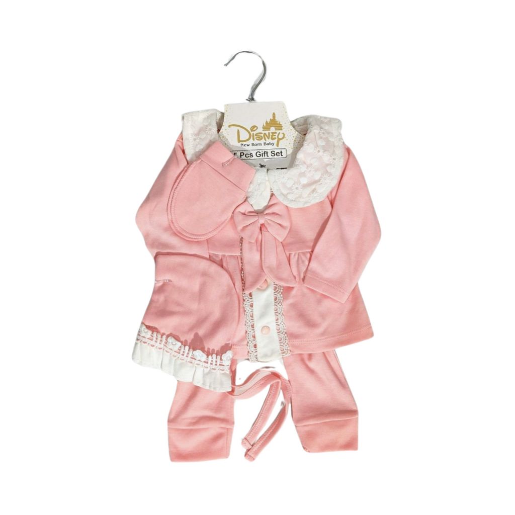 Disney 5-Piece Newborn Winter Gift Set for Baby Girls – Little Family