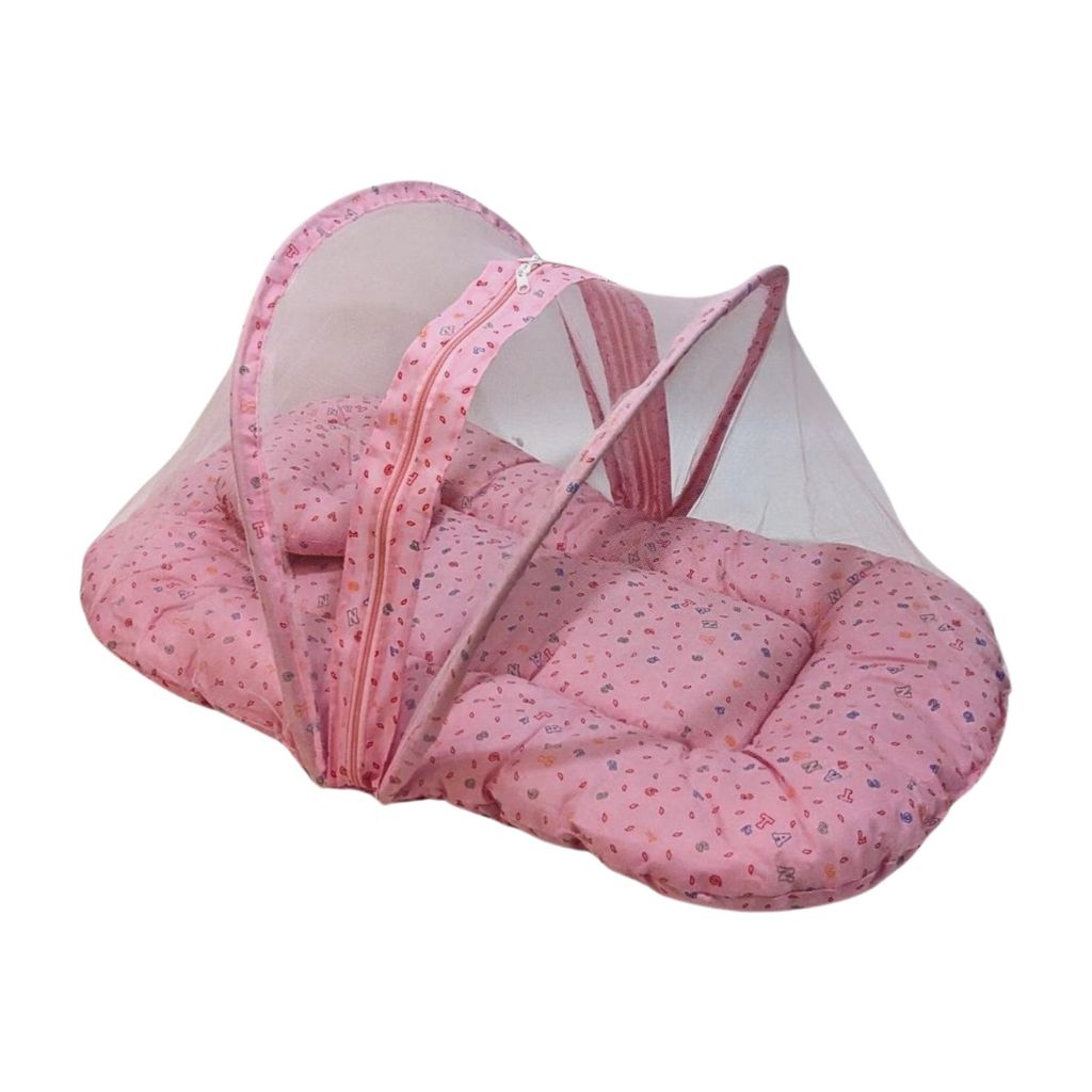 Premium Circular Mosquito Net - Pink – Little Family