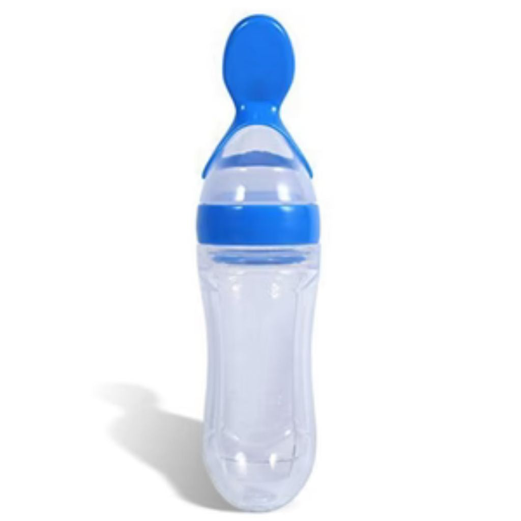 90ml Baby Spoon Feeder with Soft Silicone Tip – Little Family