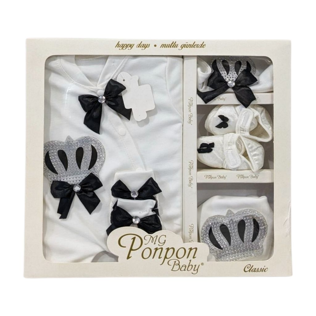 G1425 Turkish 5-Piece Newborn Gift Set – "Little Newborn" – Little Family